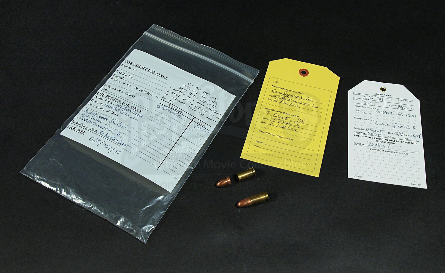 Bullet Casings Evidence Bag | Prop Store - Ultimate Movie Collectables