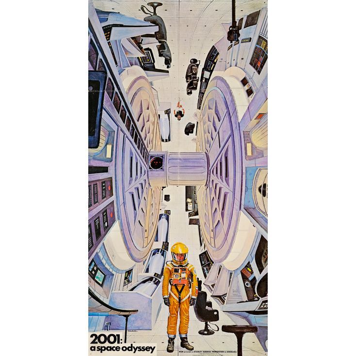 Cinerama Commercial Poster - (20 x 39.5 Folded Artwork by Robert McCall ...