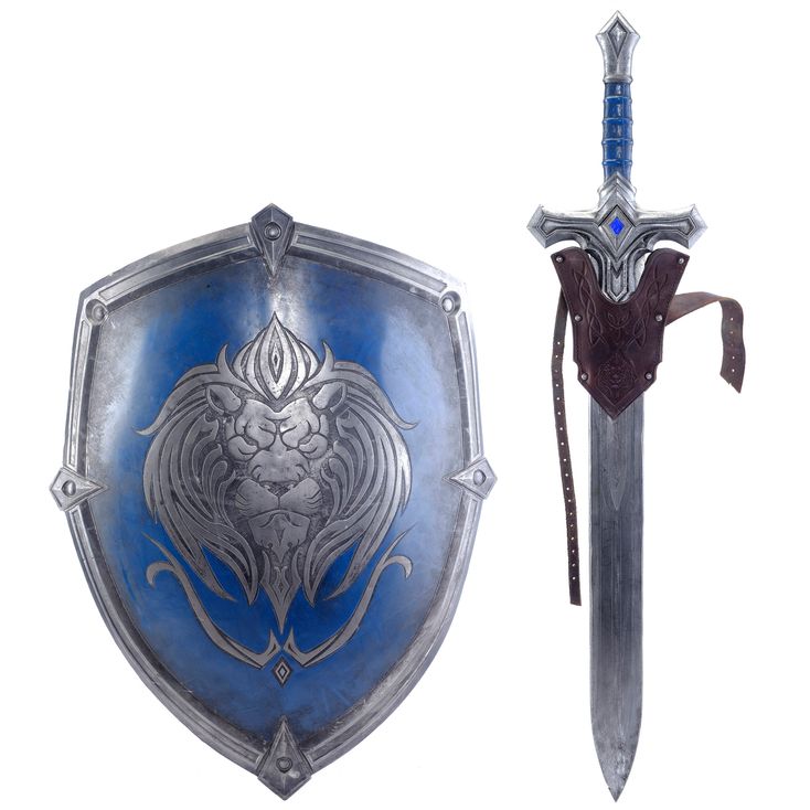 Lot # 1812: WARCRAFT (2016) - Alliance Foot Soldier's Sword, Scabbard ...