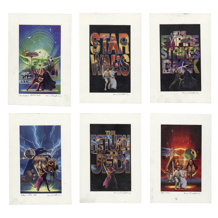 Lot # 1590: STAR WARS: ORIGINAL TRILOGY (1977-1983) - William Plumb ...
