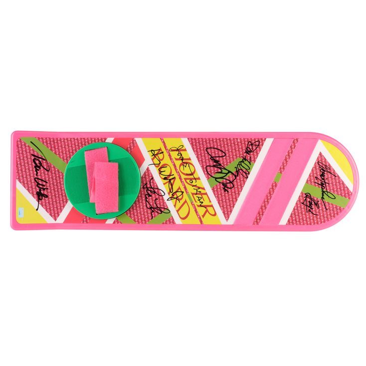 475. Cast-Autographed Marty McFly Hoverboard Replica | BACK TO THE ...