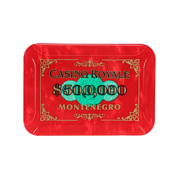 Lot 243. Casino Royale 500,000 Poker Plaque | JAMES BOND: CASINO ROYALE ...