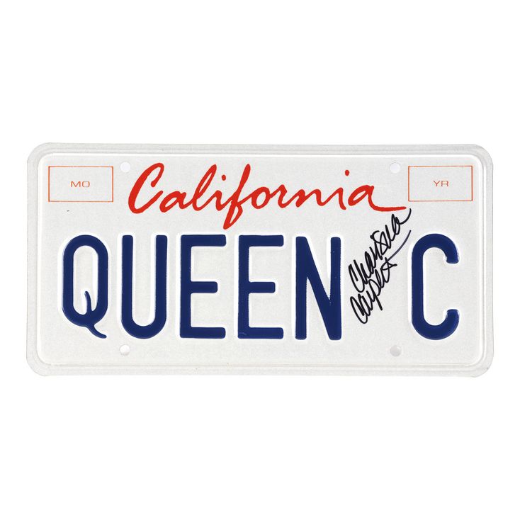 680. Charisma Carpenter-Autographed Cordelia Chases License Plate ...