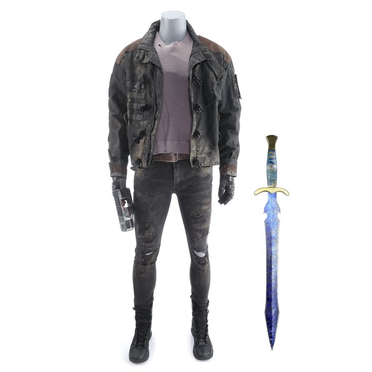 Lot 941 - Sarges Bullet-Riddled Stunt Costume with Plasma Gun and Sword ...