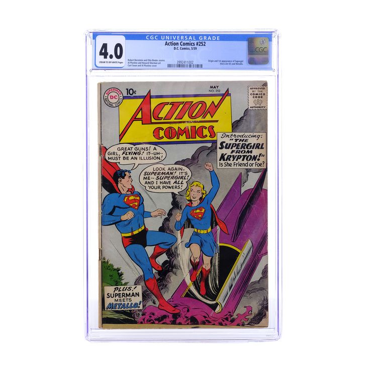 Lot 1541 - Action Comics No. 252 CGC 4.0 | DC COMICS