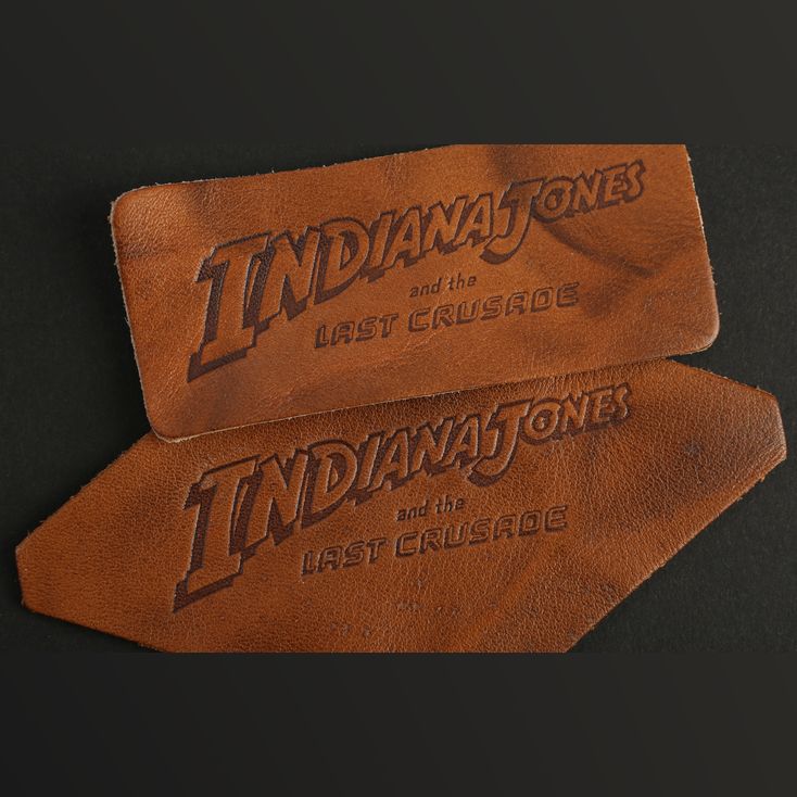 Dark Leather Patches - Diamond and Rectangle Set | INDIANA JONES AND ...