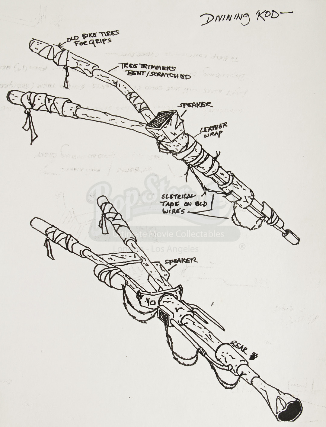 Divining Rod Concept Art | Prop Store - Ultimate Movie Collectables