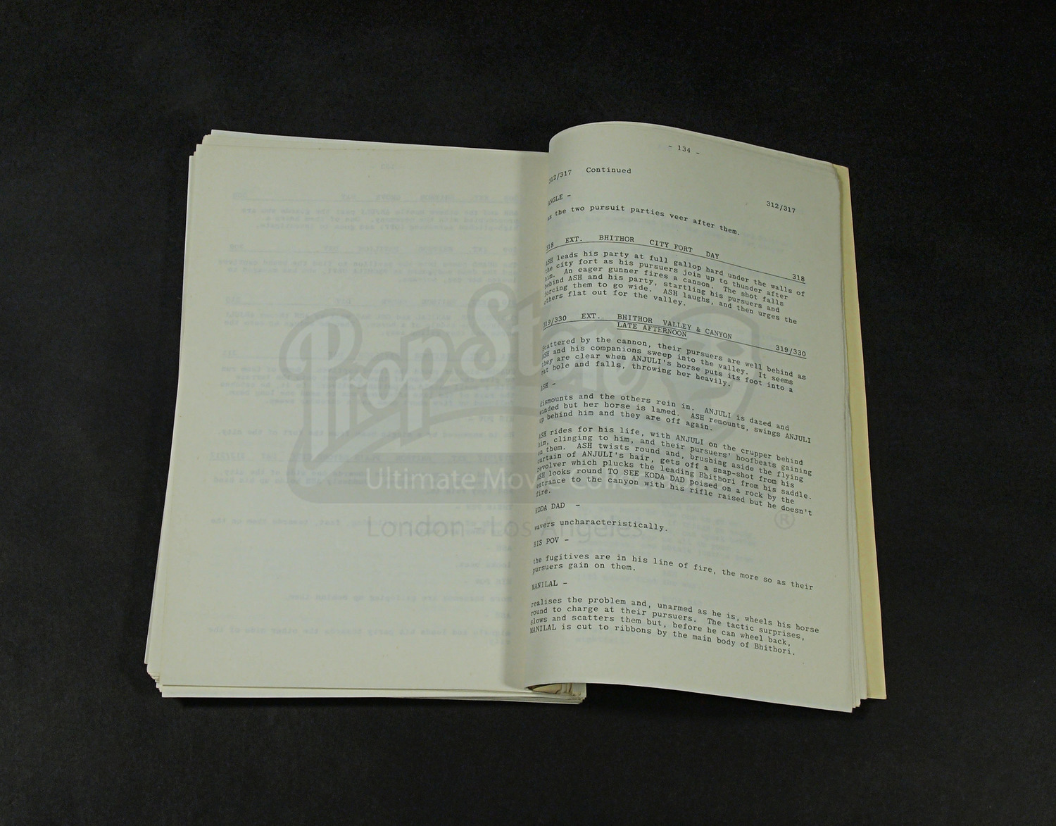 Original First Draft Script | Prop Store - Ultimate Movie Collectables