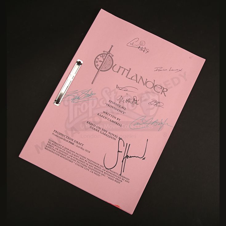 Maria Doyle Kennedys Cast Autographed Script - Episode 412 Providence ...