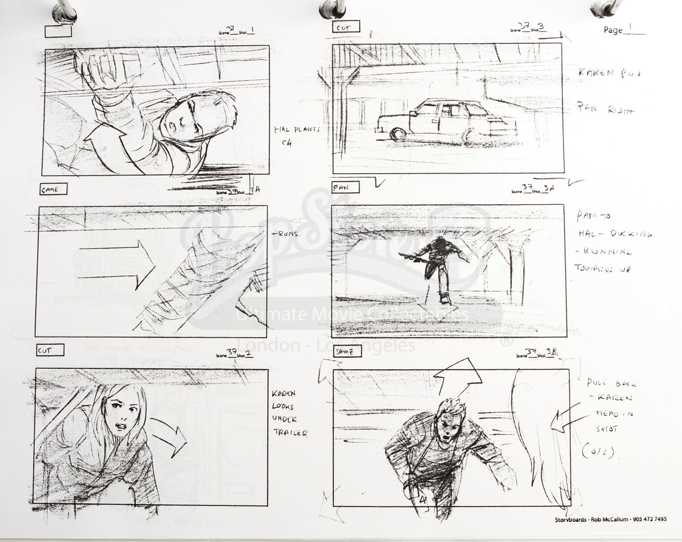 Storyboard Binder | Prop Store - Ultimate Movie Collectables