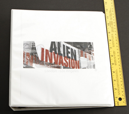 Storyboard Binder | Prop Store - Ultimate Movie Collectables