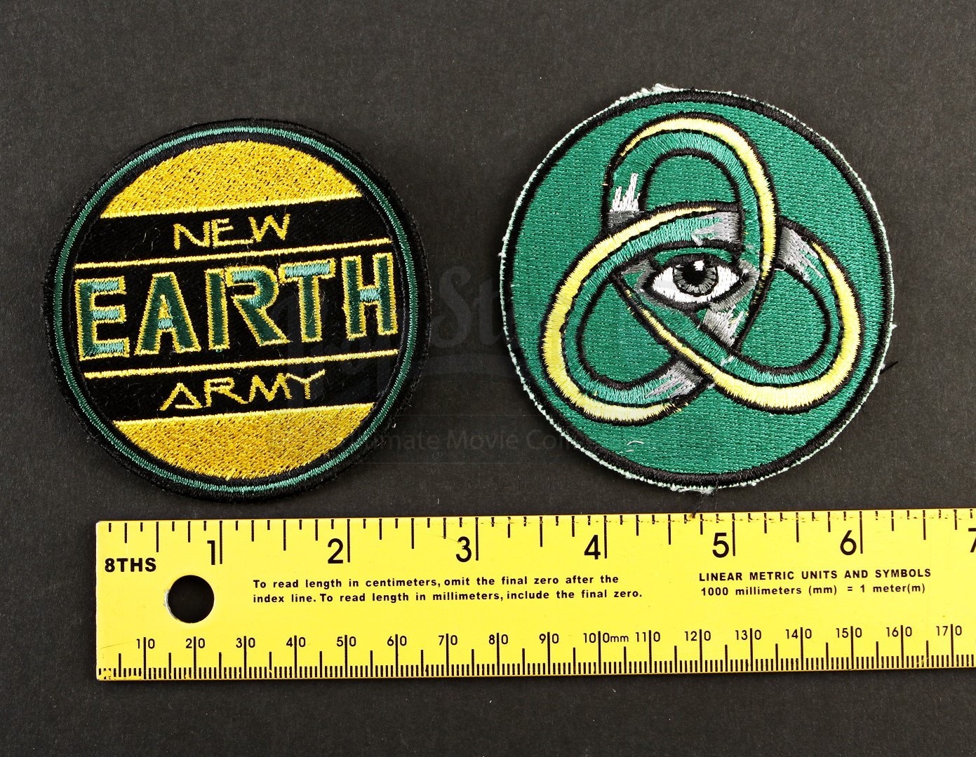 Set of New Earth Army Patches | Prop Store - Ultimate Movie Collectables