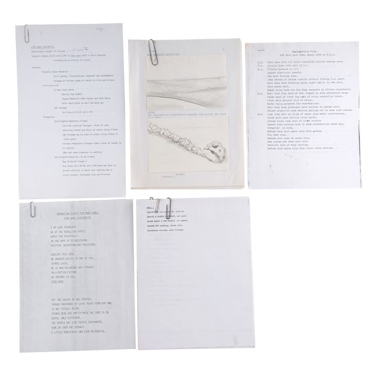 Lot 1360 - Charles Lippincott Collection Hand-Drawn Storyboards and ...