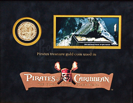 Pirate Gold Coin Display | Prop Store - Ultimate Movie Collectables