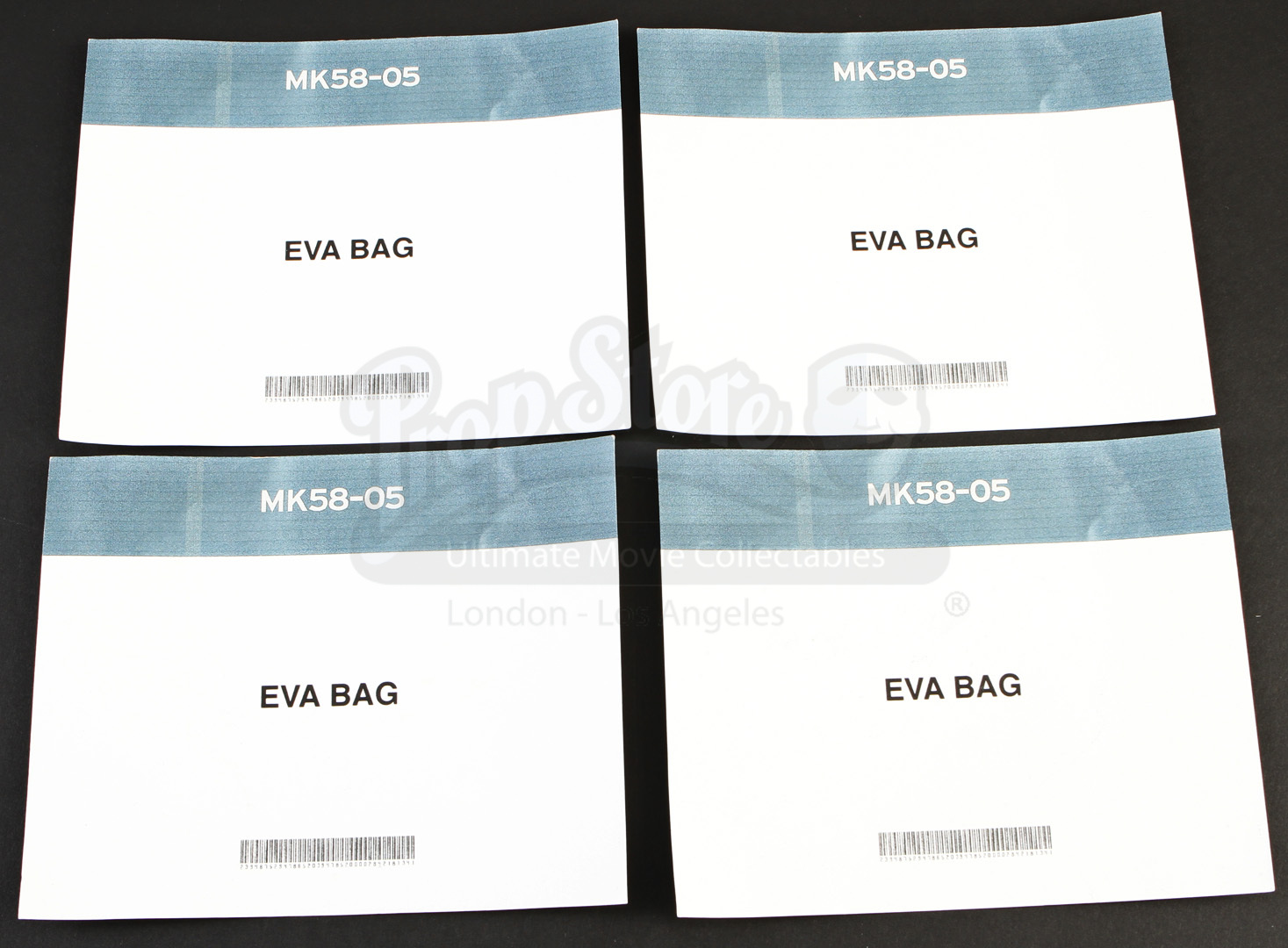 EVA Bag Labels | Prop Store - Ultimate Movie Collectables