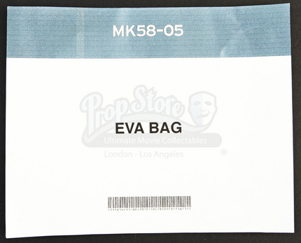 EVA Bag Labels | Prop Store - Ultimate Movie Collectables