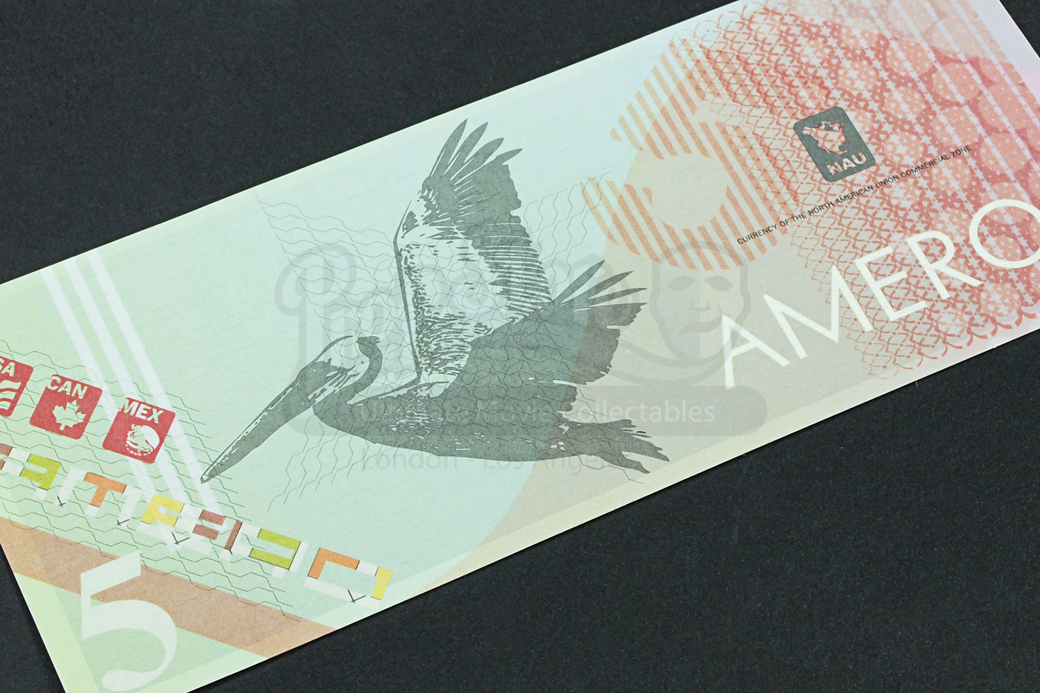 Prop 5 Amero Bill | Prop Store - Ultimate Movie Collectables