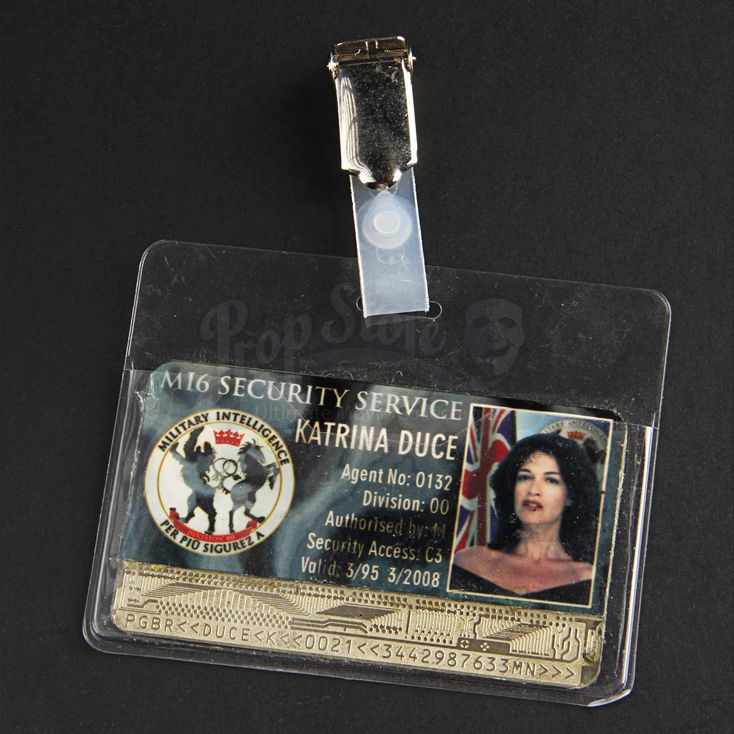 MI6 00 Division ID Card | WORLD IS NOT ENOUGH, THE (1999)
