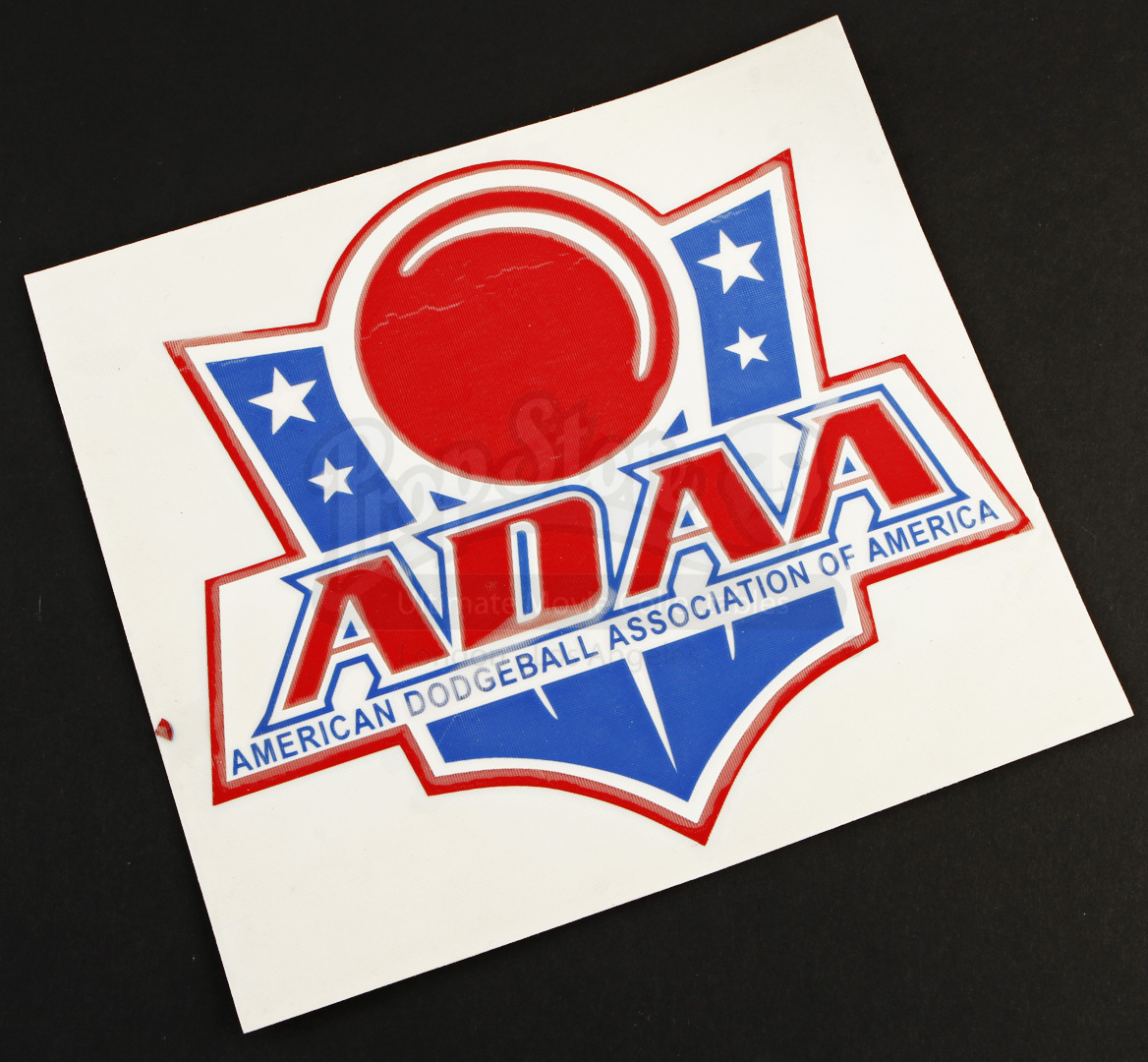 Plastic ADAA Sticker | Prop Store - Ultimate Movie Collectables