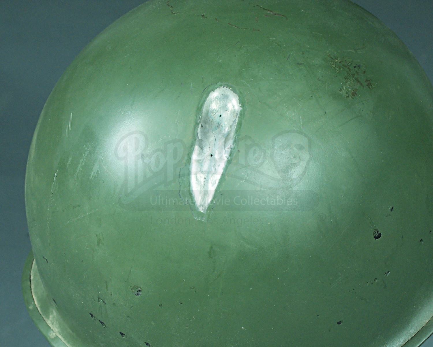 Dented US M1 Helmet Shell | Prop Store - Ultimate Movie Collectables