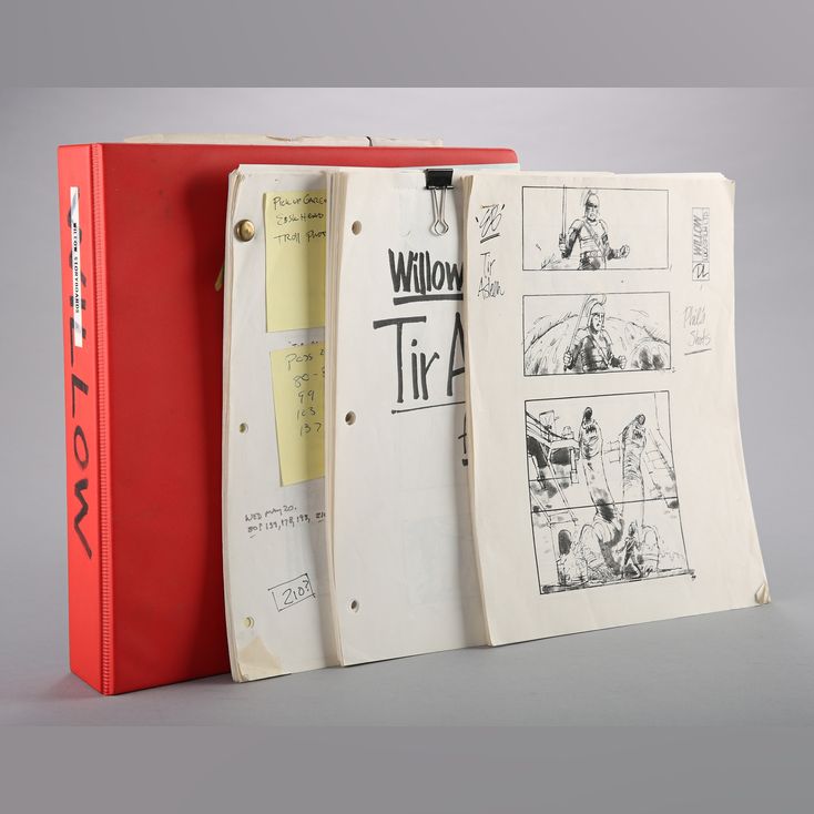 Storyboard Print Binder | WILLOW (1988)
