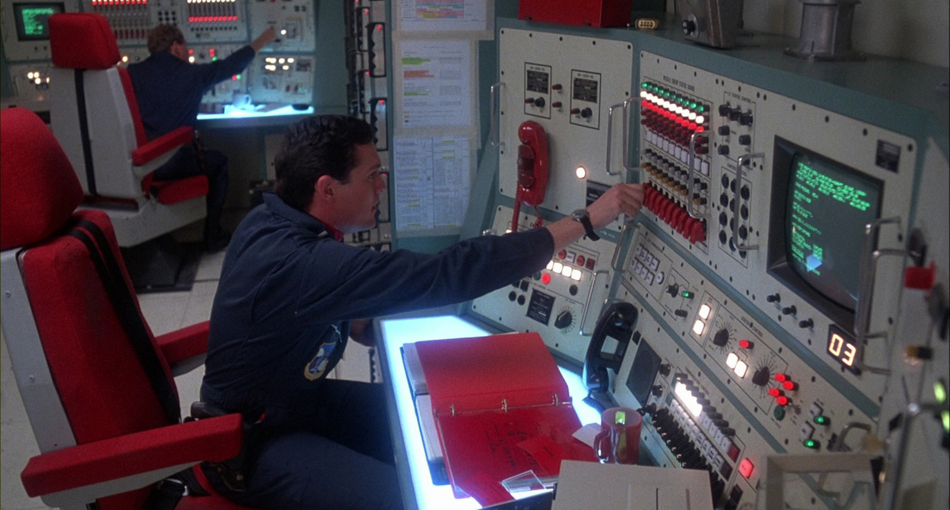 Pair of Launch Code Cards | Prop Store - Ultimate Movie Collectables