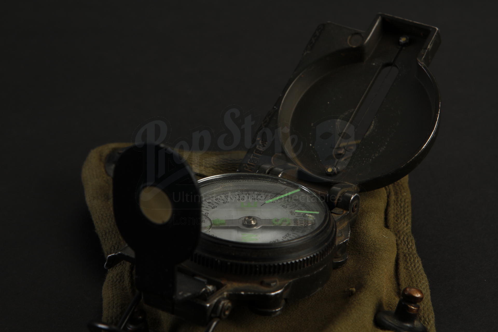 Soldiers Compass and Pouch | Prop Store - Ultimate Movie Collectables