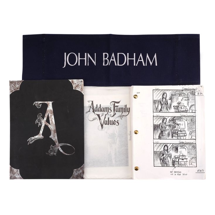 Lot 492 - Hand-Drawn Storyboard Folder, Printed Storyboards ...