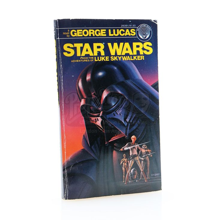 George Lucas Autographed First Edition Novel | STAR WARS: A NEW HOPE (1977)