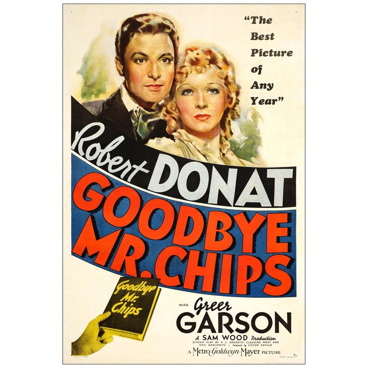 Lot # 905: GOODBYE, MR. CHIPS - One-Sheet (27 x 41 ); Style D; Fine on ...