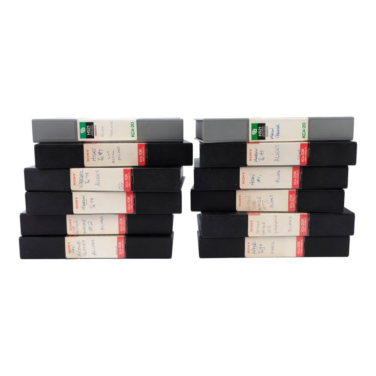 Lot # 15: ALIENS (1986) - Helmet Cam Footage Tape Archive