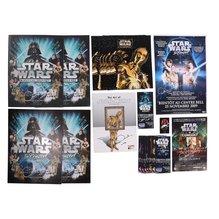 Lot #705: STAR WARS: VARIOUS PRODUCTIONS - Anthony Daniels Collection: Anthony Daniels' Hand ...