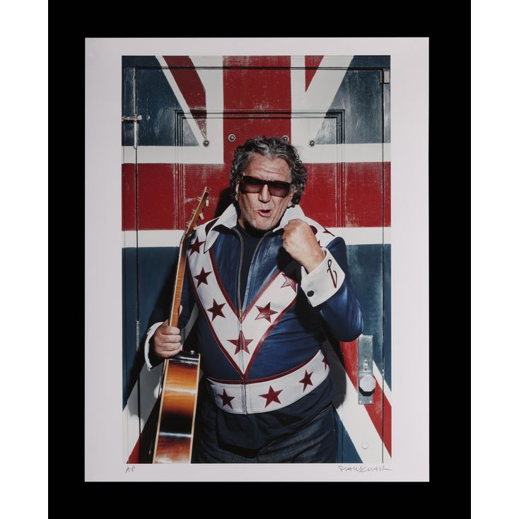 385. Artist's Proof Union Jack Portrait Print by Scarlet Page, 2014 ...