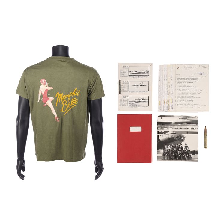 Lot 1492. Collection of Printed Storyboards, Script, Crew T-Shirt ...