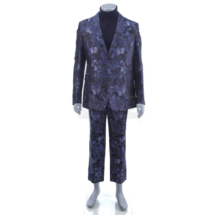 Derek Zoolanders Blue Floral Suit | ZOOLANDER 2 (2016)