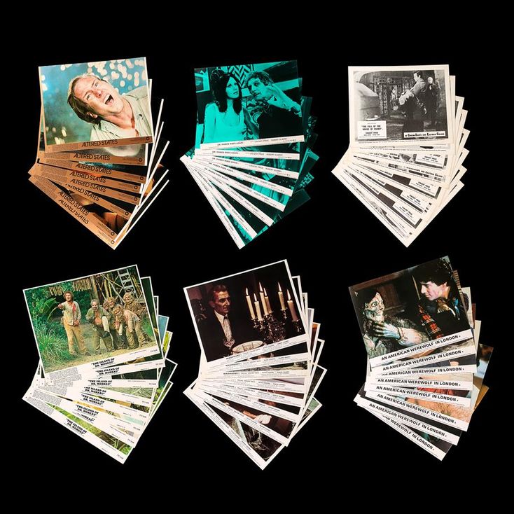 Six UKUS Front-of-House Stills Sets, 1960-81 | VARIOUS PRODUCTIONS