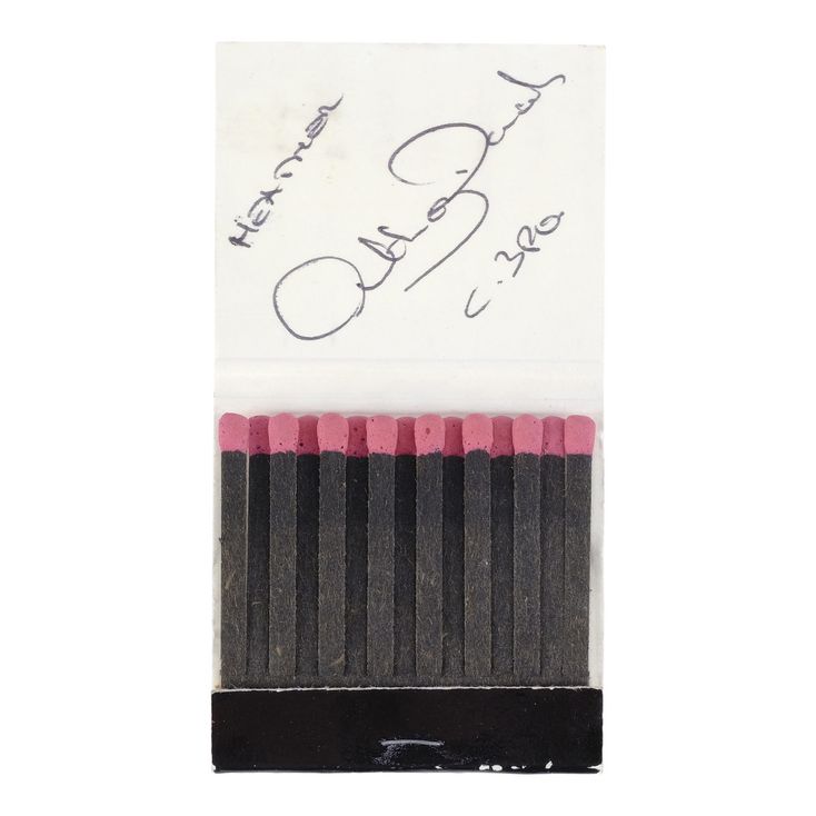 Lot 882 - Anthony Daniels-Autographed 3PO IS HUMAN Matchbook | STAR ...