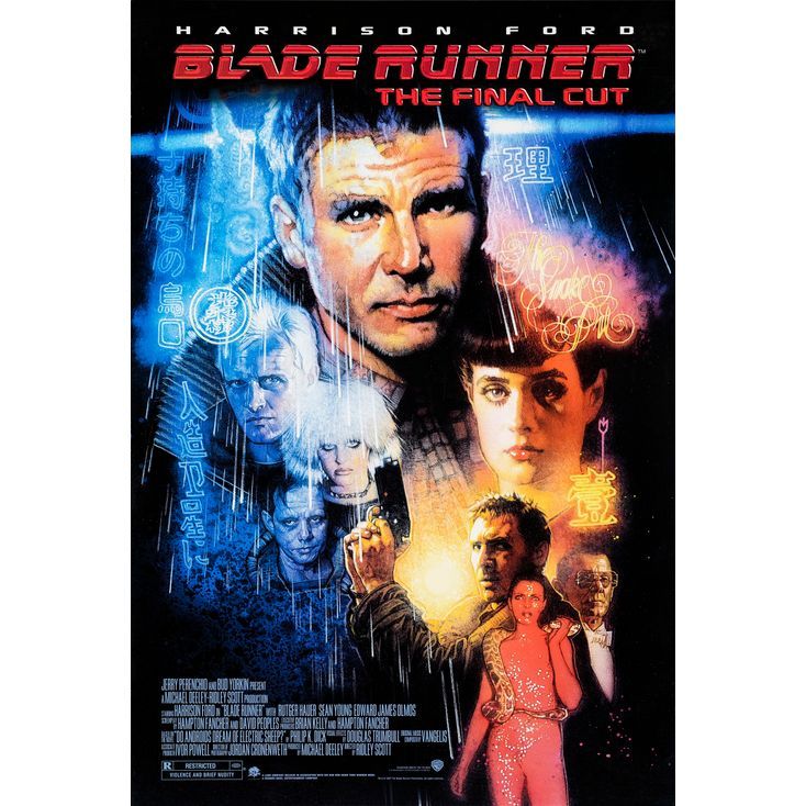 445. BLADE RUNNER One Sheet (27 x 40) The Final Cut Style Double-Sided ...