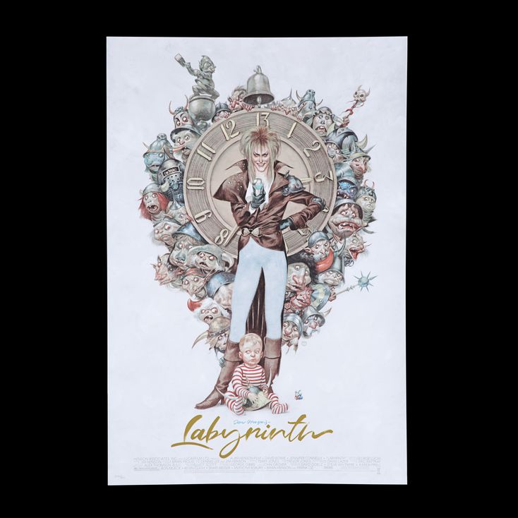 Hand-numbered Limited Edition Mondo Poster, 2020 | LABYRINTH (1986)