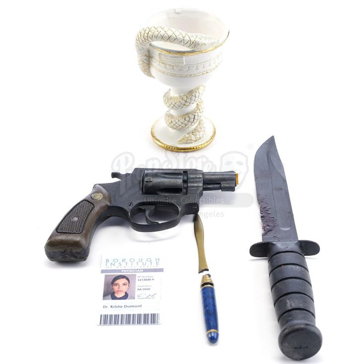 Krista Dumonts Weapons and Accessories with Billy Russos Stunt Knife ...