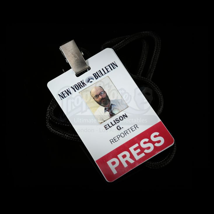 Mitchell Ellisons New York Bulletin Press Badge | MARVEL'S DAREDEVIL ...