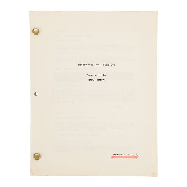 Lot 771 - Mario Kirner Collection Kane Hodders Personal Script | FRIDAY ...