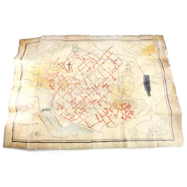 Lot 51 ROBIN HOOD (2018) - Robins Map | ROBIN HOOD (2018)