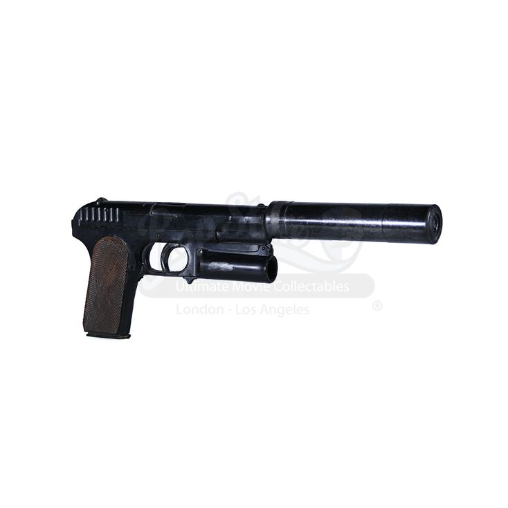 Lancelots (Jack Davenport) Silenced Kingsman Pistol | KINGSMAN: THE ...