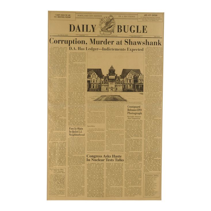 Lot # 306: THE SHAWSHANK REDEMPTION (1994) - Framed Corruption, Murder ...