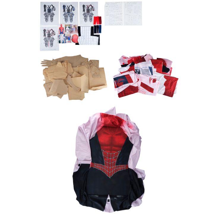 Spider-Man Suit Components and Patterns | SPIDER-MAN (2002)