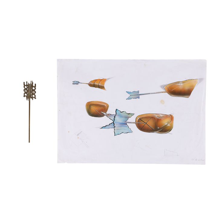 Lot # 90: THE FIFTH ELEMENT (1997) - Element Key and Concept Art