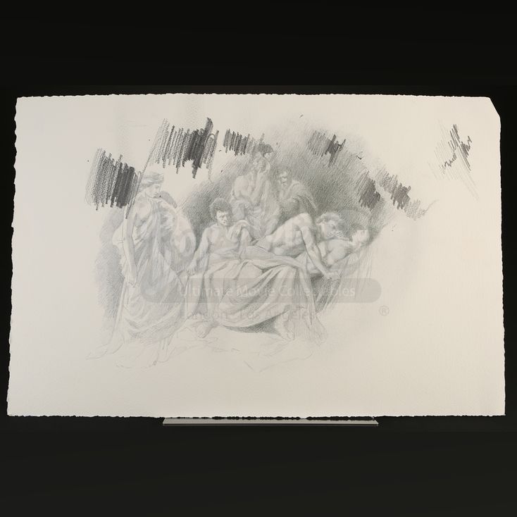 Lot 90 - Hannibal Lecters (Mads Mikkelsen) Tome-wan Greek Artwork with ...