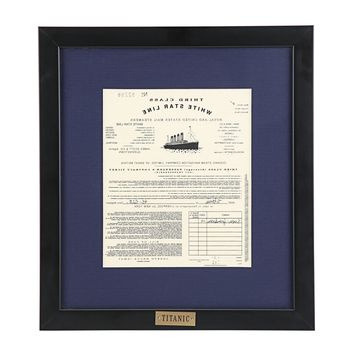 Lot # 1464 : TITANIC (1997) - Jack's (Leonardo DiCaprio) Mirror Image ...