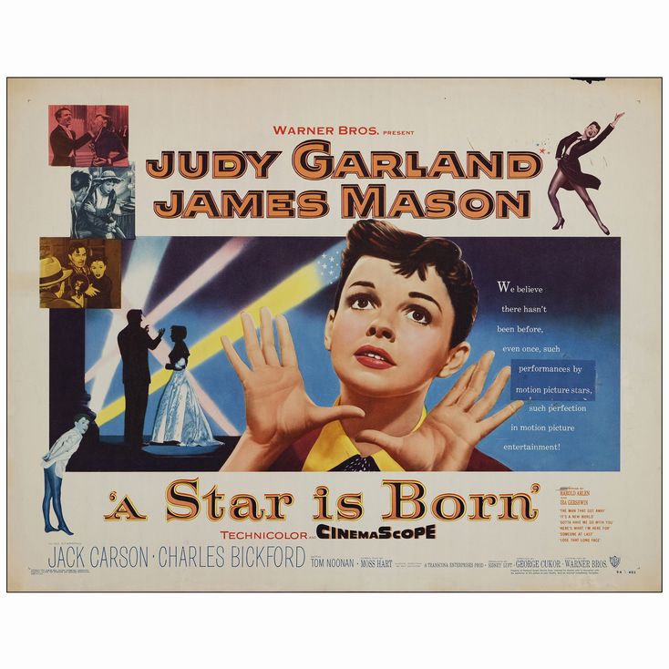 Lot 571 - A STAR IS BORN Half Sheet (22 x 28) Fine Rolled | STAR IS ...